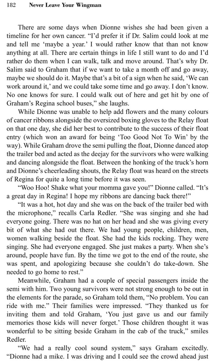 Never Leave Your Wingman: Dionne and Graham Warner’s Story of Hope ...